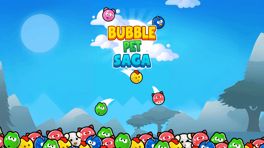 Bubble Pet Saga | Play now on basement.fun