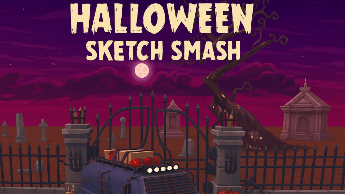 Halloween Sketch Smash | Play now on basement.fun